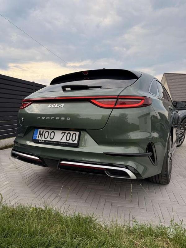 Zaļš Kia ProCeed 2023 Viļņa, ar dzinēja tilpumu 1.48 L un nobraukumu 56 tūkst. km par 24449 €, foto 10 vietnē AUTOMOTO.COM.LV