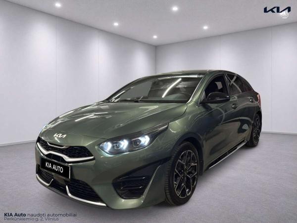 Zaļš Kia ProCeed 2022 Viļņa, ar dzinēja tilpumu 1.48 L un nobraukumu 94 tūkst. km par 19900 €, foto 1 vietnē AUTOMOTO.COM.LV
