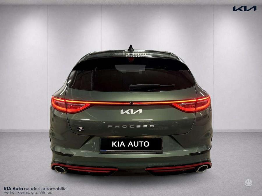 Zaļš Kia ProCeed 2023 Viļņa, ar dzinēja tilpumu 1.60 L un nobraukumu 54 tūkst. km par 26900 €, foto 5 vietnē AUTOMOTO.COM.LV