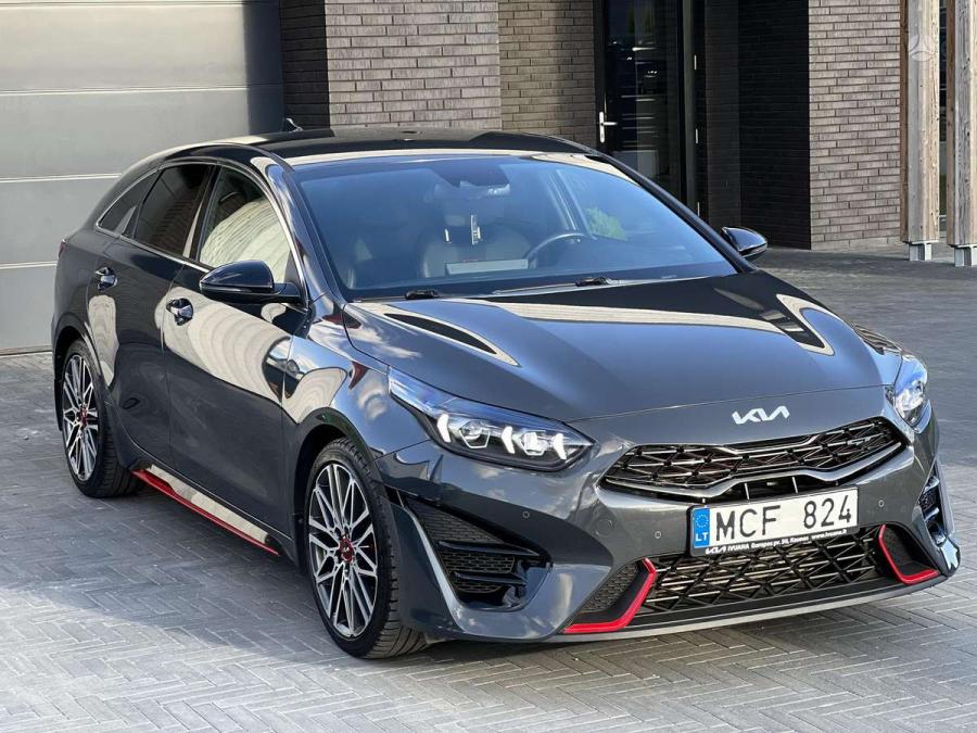 Pelēks Kia ProCeed 2021 Kauņa, ar dzinēja tilpumu 1.59 L un nobraukumu 79 tūkst. km par 19500 €, foto 1 vietnē AUTOMOTO.COM.LV