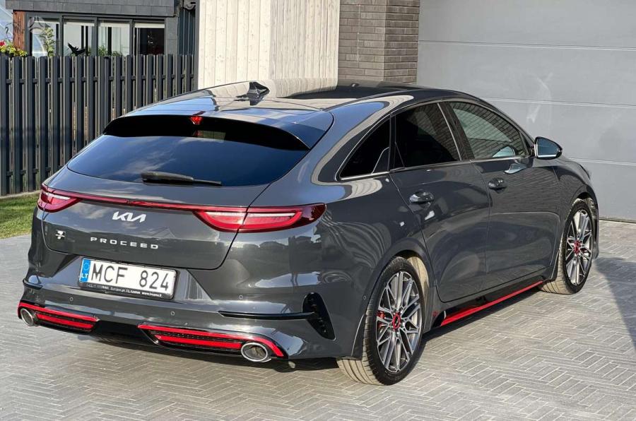 Pelēks Kia ProCeed 2021 Kauņa, ar dzinēja tilpumu 1.59 L un nobraukumu 79 tūkst. km par 19500 €, foto 7 vietnē AUTOMOTO.COM.LV