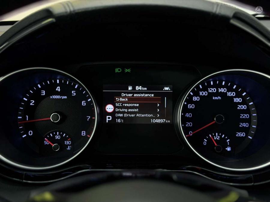 Grey Kia ProCeed 2019 in Vilnius, with an engine capacity of 1.59 L and mileage of 104 thousand km for 15990 €, photo 35 on AUTOMOTO.COM.LV