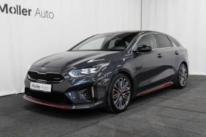 Grey Kia ProCeed 2021 in Tallinn, with an engine capacity of 1.60 L and mileage of 56 thousand km for 19900 €, photo  on AUTOMOTO.COM.LV