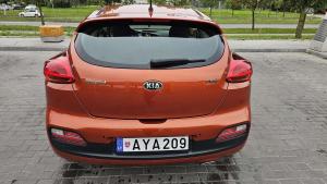Orange Kia ProCeed 2013 in Kaunas, with an engine capacity of 1.40 L and mileage of 191 thousand km for 4750 €, photo 5 on AUTOMOTO.COM.LV