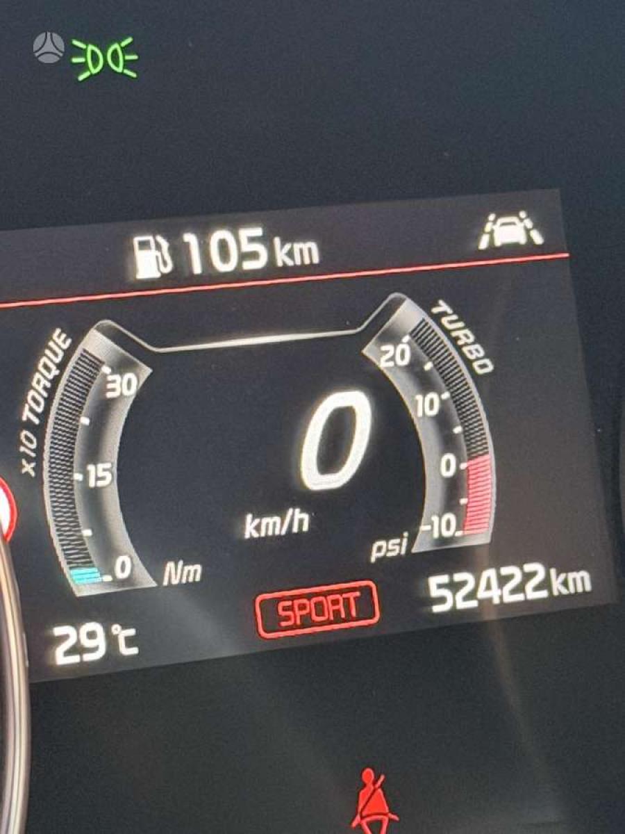 Sarkans Kia ProCeed 2019 Viļņa, ar dzinēja tilpumu 1.59 L un nobraukumu 53 tūkst. km par 18650 €, foto 12 vietnē AUTOMOTO.COM.LV