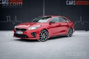 Red Kia ProCeed 2019 in Riga, with an engine capacity of 1.60 L and mileage of 196 thousand km for 14990 €, photo  on AUTOMOTO.COM.LV