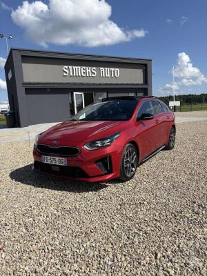 Sarkans Kia ProCeed 2019 Tauragė, ar dzinēja tilpumu 1.60 L un nobraukumu 168 tūkst. km par 14800 €, foto  vietnē AUTOMOTO.COM.LV