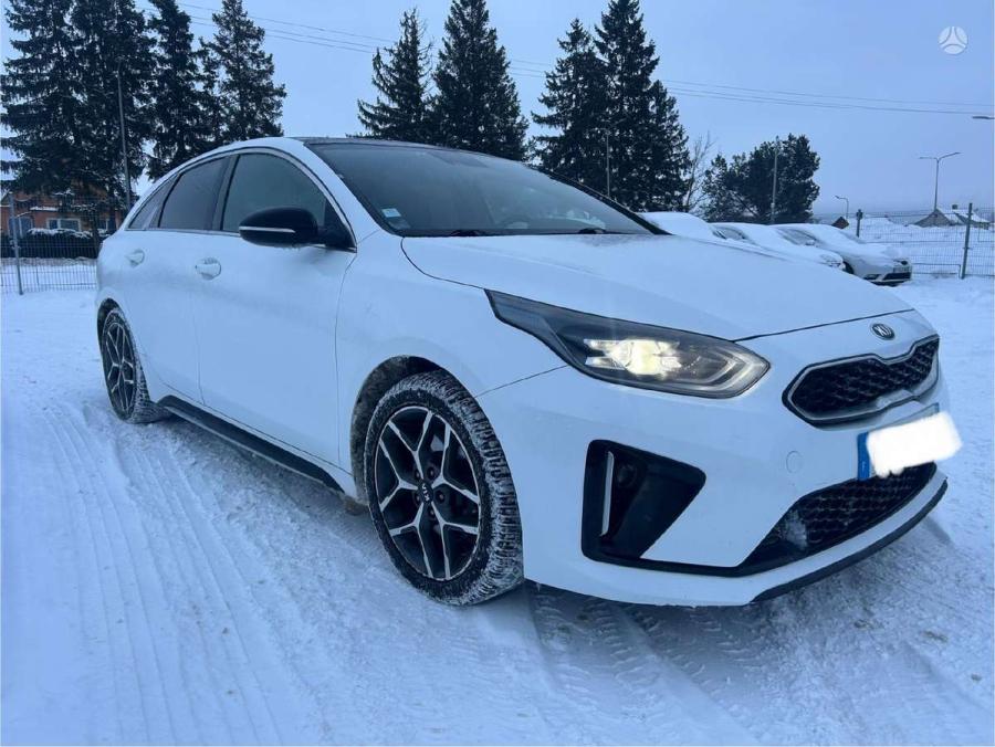 Balts Kia ProCeed 2019 Tauragė, ar dzinēja tilpumu 1.60 L un nobraukumu 226 tūkst. km par 11300 €, foto 2 vietnē AUTOMOTO.COM.LV