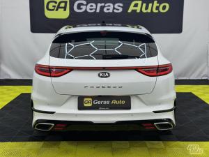 White Kia ProCeed 2019 in Avizieniai, with an engine capacity of 1.60 L and mileage of 84 thousand km for 16300 €, photo 7 on AUTOMOTO.COM.LV
