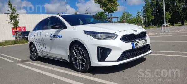 White Kia ProCeed 2019 in Riga, with an engine capacity of 1.40 L and mileage of 176 thousand km for 12900 €, photo 1 on AUTOMOTO.COM.LV