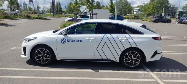 White Kia ProCeed 2019 in Riga, with an engine capacity of 1.40 L and mileage of 176 thousand km for 12900 €, photo 8 on AUTOMOTO.COM.LV