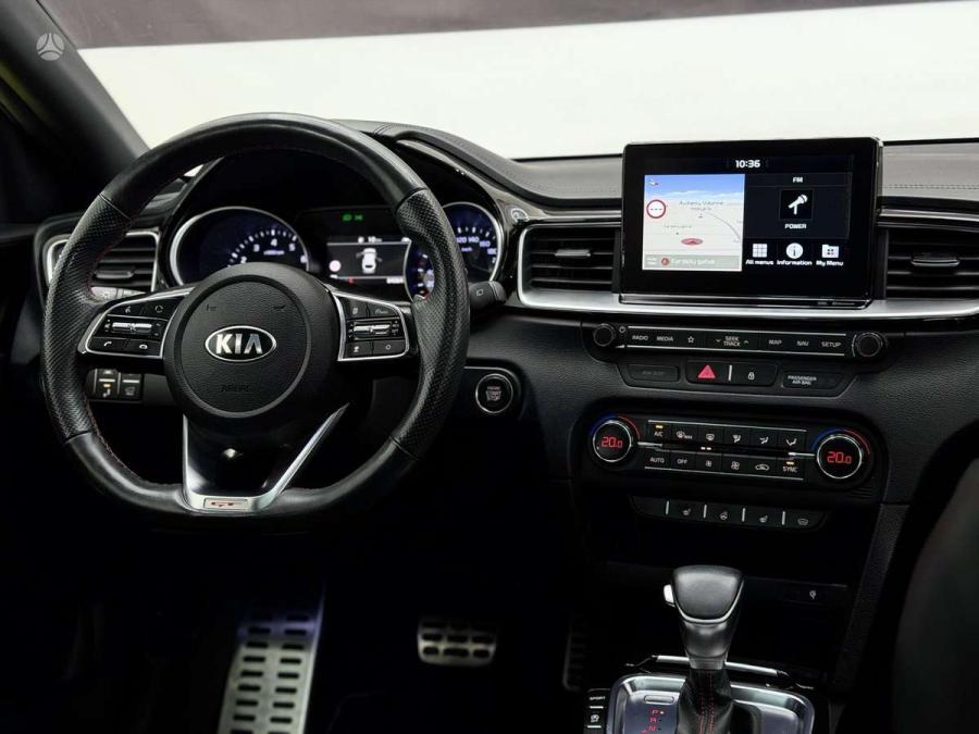 White Kia ProCeed 2019 in Vilnius, with an engine capacity of 1.59 L and mileage of 84 thousand km for 16300 €, photo 18 on AUTOMOTO.COM.LV