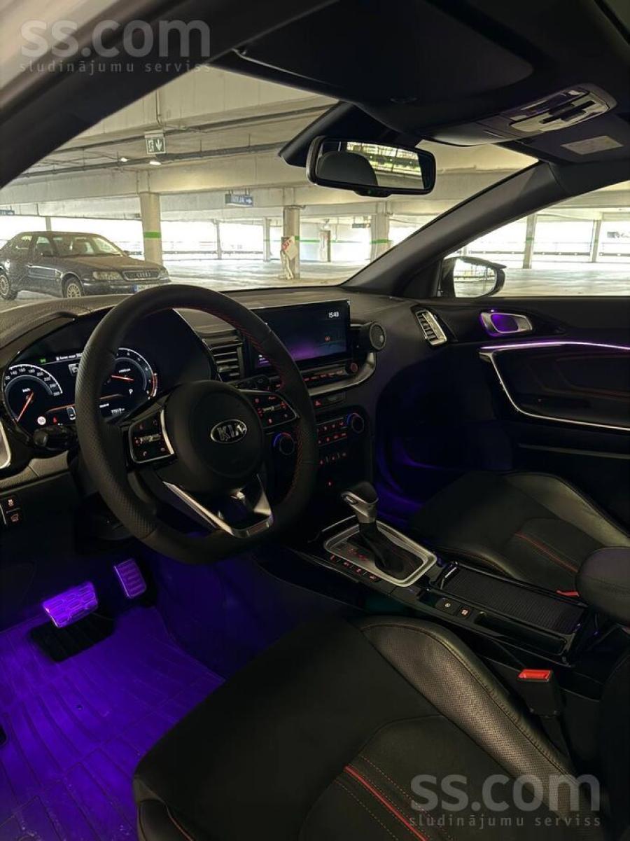 White Kia ProCeed 2021 in Riga, with an engine capacity of 1.60 L and mileage of 78 thousand km for 20499 €, photo 24 on AUTOMOTO.COM.LV
