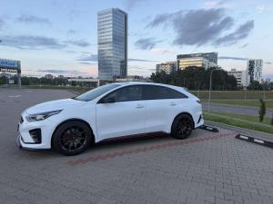 White Kia ProCeed 2021 in Vilnius, with an engine capacity of 1.59 L and mileage of 114 thousand km for 20500 €, photo 3 on AUTOMOTO.COM.LV