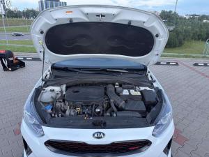 White Kia ProCeed 2021 in Vilnius, with an engine capacity of 1.59 L and mileage of 114 thousand km for 20500 €, photo 7 on AUTOMOTO.COM.LV