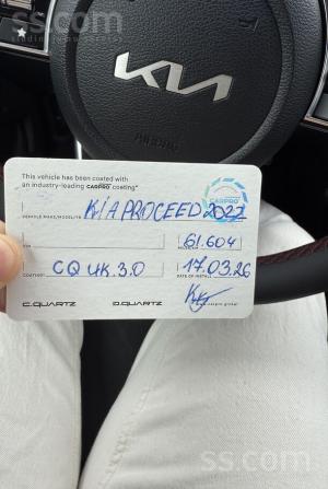 White Kia ProCeed 2022 in Riga, with an engine capacity of 1.60 L and mileage of 64 thousand km for 19999 €, photo 21 on AUTOMOTO.COM.LV