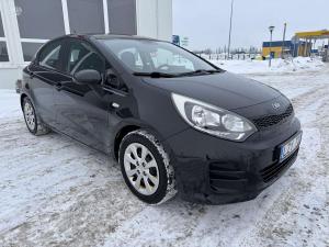 Black Kia Rio 2016 in Kretinga, with an engine capacity of 1.12 L and mileage of 220 thousand km for 3495 €, photo  on AUTOMOTO.COM.LV