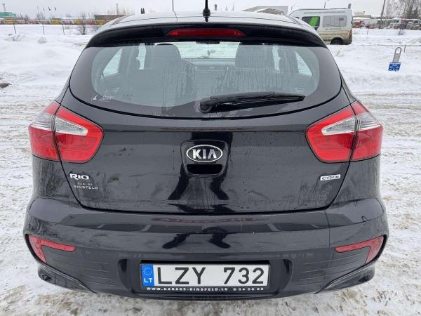 Melns Kia Rio 2016 Kretinga, ar dzinēja tilpumu 1.12 L un nobraukumu 220 tūkst. km par 3495 €, foto 8 vietnē AUTOMOTO.COM.LV