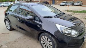 Black Kia Rio 2016 in Kaunas, with an engine capacity of 1.20 L and mileage of 148 thousand km for 4900 €, photo  on AUTOMOTO.COM.LV