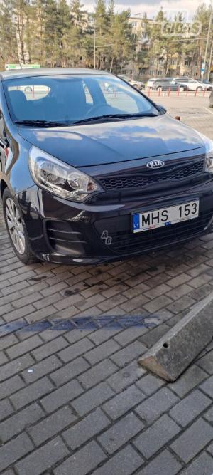 Black Kia Rio 2016 in Kaunas, with an engine capacity of 1.20 L and mileage of 148 thousand km for 4900 €, photo 6 on AUTOMOTO.COM.LV