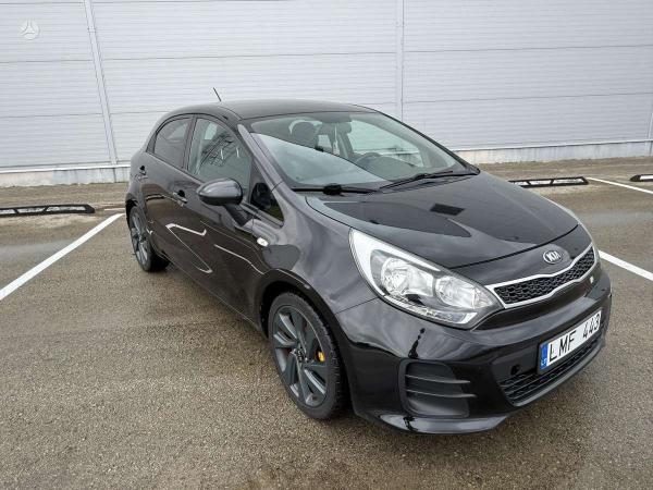 Melns Kia Rio 2016 Panevēža, ar dzinēja tilpumu 1.25 L un nobraukumu 95 tūkst. km par 6700 €, foto 2 vietnē AUTOMOTO.COM.LV