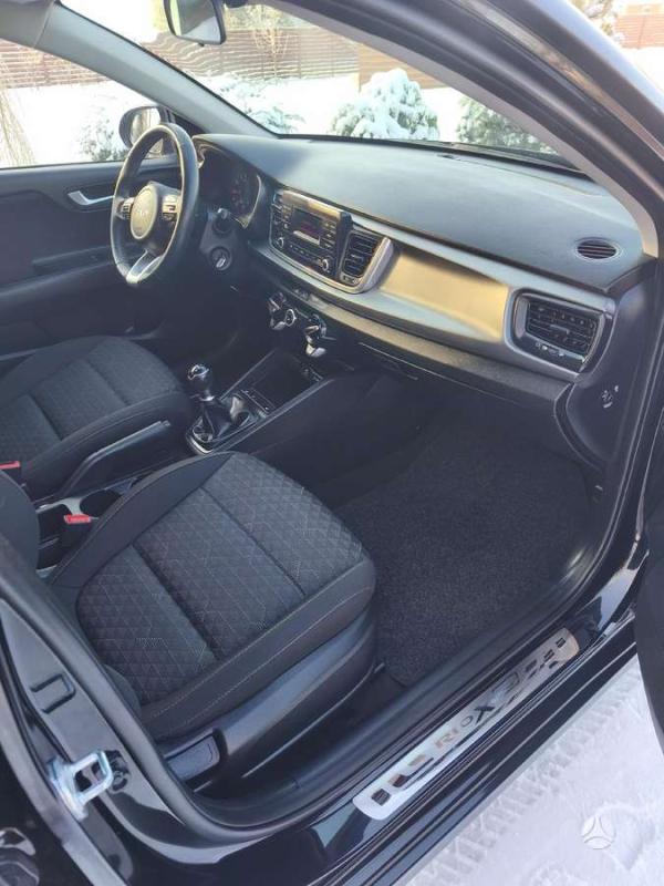 Melns Kia Rio 2022 Šauļi, ar dzinēja tilpumu 1.20 L un nobraukumu 21 tūkst. km par 9600 €, foto 11 vietnē AUTOMOTO.COM.LV