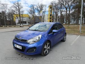 Blue Kia Rio 2012 in Tallinn, with an engine capacity of 1.40 L and mileage of 107 thousand km for 4500 €, photo  on AUTOMOTO.COM.LV