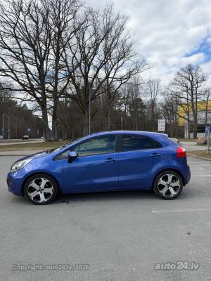Blue Kia Rio 2012 in Tallinn, with an engine capacity of 1.40 L and mileage of 107 thousand km for 4500 €, photo 4 on AUTOMOTO.COM.LV