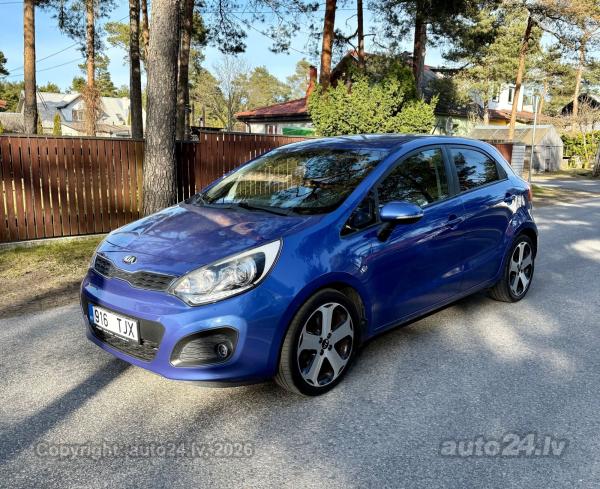 Blue Kia Rio 2012 in Tallinn, with an engine capacity of 1.40 L and mileage of 108 thousand km for 5200 €, photo 5 on AUTOMOTO.COM.LV