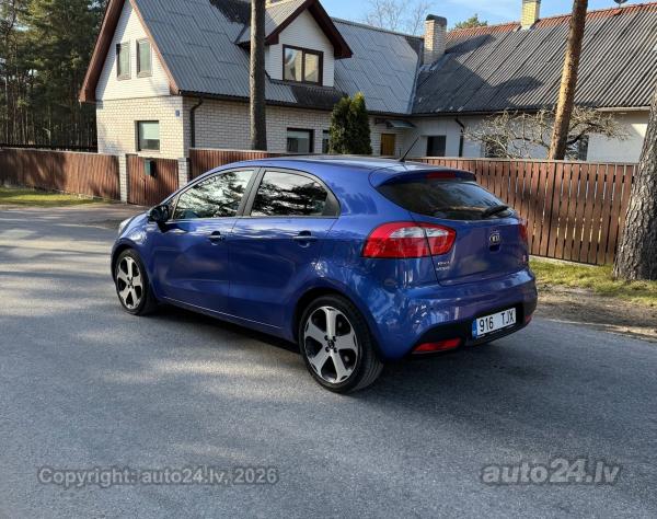 Blue Kia Rio 2012 in Tallinn, with an engine capacity of 1.40 L and mileage of 108 thousand km for 5200 €, photo 6 on AUTOMOTO.COM.LV