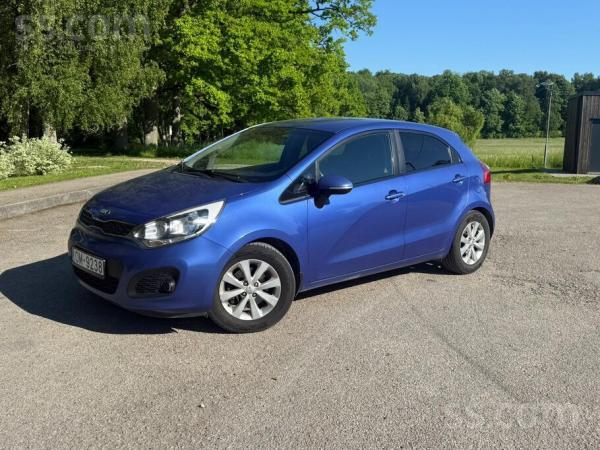 Blue Kia Rio 2012 in Aizkraukle, with an engine capacity of 1.40 L and mileage of 178 thousand km for 4100 €, photo 1 on AUTOMOTO.COM.LV