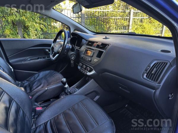 Zils Kia Rio 2014 Rīga, ar dzinēja tilpumu 1.20 L un nobraukumu 267 tūkst. km par 2200 €, foto 9 vietnē AUTOMOTO.COM.LV