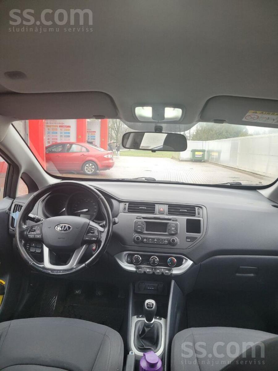 Zils Kia Rio 2015 Rīga, ar dzinēja tilpumu 1.20 L un nobraukumu 231 tūkst. km par 3500 €, foto 6 vietnē AUTOMOTO.COM.LV