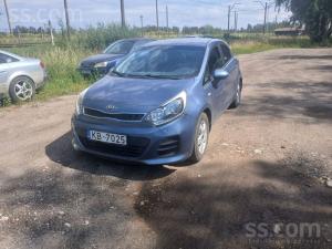 Blue Kia Rio 2015 in Riga, with an engine capacity of 1.30 L and mileage of 130 thousand km for 3500 €, photo  on AUTOMOTO.COM.LV