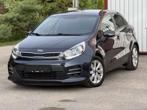 Zils Kia Rio 2015 Ukmergė, ar dzinēja tilpumu 1.40 L un nobraukumu 230 tūkst. km par 3450 €, foto  vietnē AUTOMOTO.COM.LV