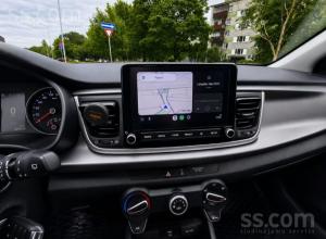 Blue Kia Rio 2021 in Riga, with an engine capacity of 1.00 L and mileage of 63 thousand km for 11250 €, photo 6 on AUTOMOTO.COM.LV