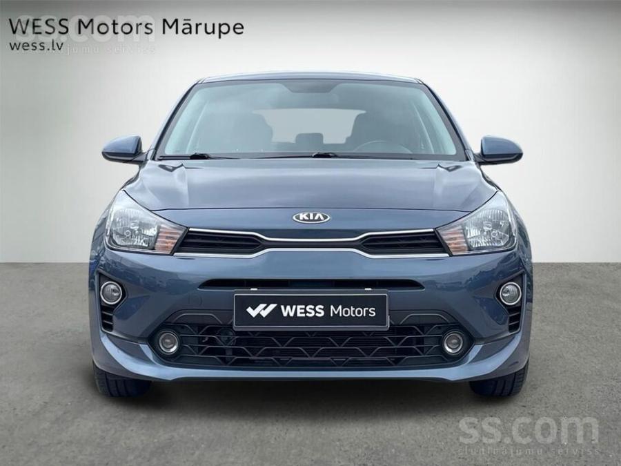 Синий Киа Рио 2021 в Рига, объемом двигателя 1.20 л и пробегом 33 тыс. км за 9990 €, фото 6 на AUTOMOTO.COM.LV