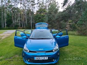 Blue Kia Rio 2023 in Valga, with an engine capacity of 1.20 L and mileage of 17 thousand km for 13000 €, photo 10 on AUTOMOTO.COM.LV