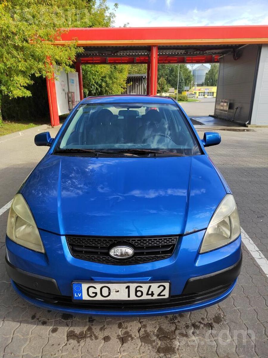 Zils Kia Rio 2007 Jelgava, ar dzinēja tilpumu 1.40 L un nobraukumu 251 tūkst. km par 300 €, foto 1 vietnē AUTOMOTO.COM.LV