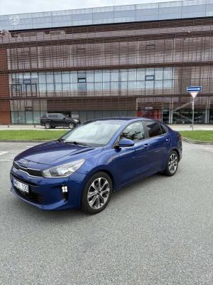 Blue Kia Rio 2018 in Klaipeda, with an engine capacity of 1.59 L and mileage of 193 thousand km for 7400 €, photo 4 on AUTOMOTO.COM.LV