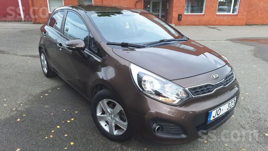 Brūns Kia Rio 2014 Rīga, ar dzinēja tilpumu 1.20 L un nobraukumu 115 tūkst. km par 5200 €, foto 1 vietnē AUTOMOTO.COM.LV