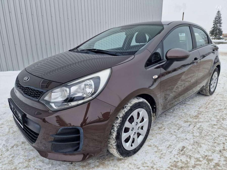 Brūns Kia Rio 2015 Ukmergė, ar dzinēja tilpumu 1.10 L un nobraukumu 162 tūkst. km par 4000 €, foto 1 vietnē AUTOMOTO.COM.LV