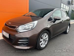 Brūns Kia Rio 2015 Kuresāre, ar dzinēja tilpumu 1.40 L un nobraukumu 57 tūkst. km par 8890 €, foto  vietnē AUTOMOTO.COM.LV