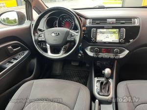 Brown Kia Rio 2015 in Kuressaare, with an engine capacity of 1.40 L and mileage of 57 thousand km for 8890 €, photo 11 on AUTOMOTO.COM.LV
