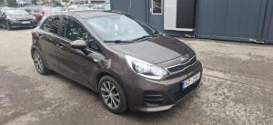Brown Kia Rio 2015 in Jelgava, with an engine capacity of 1.20 L and mileage of 401 thousand km for 1650 €, photo  on AUTOMOTO.COM.LV