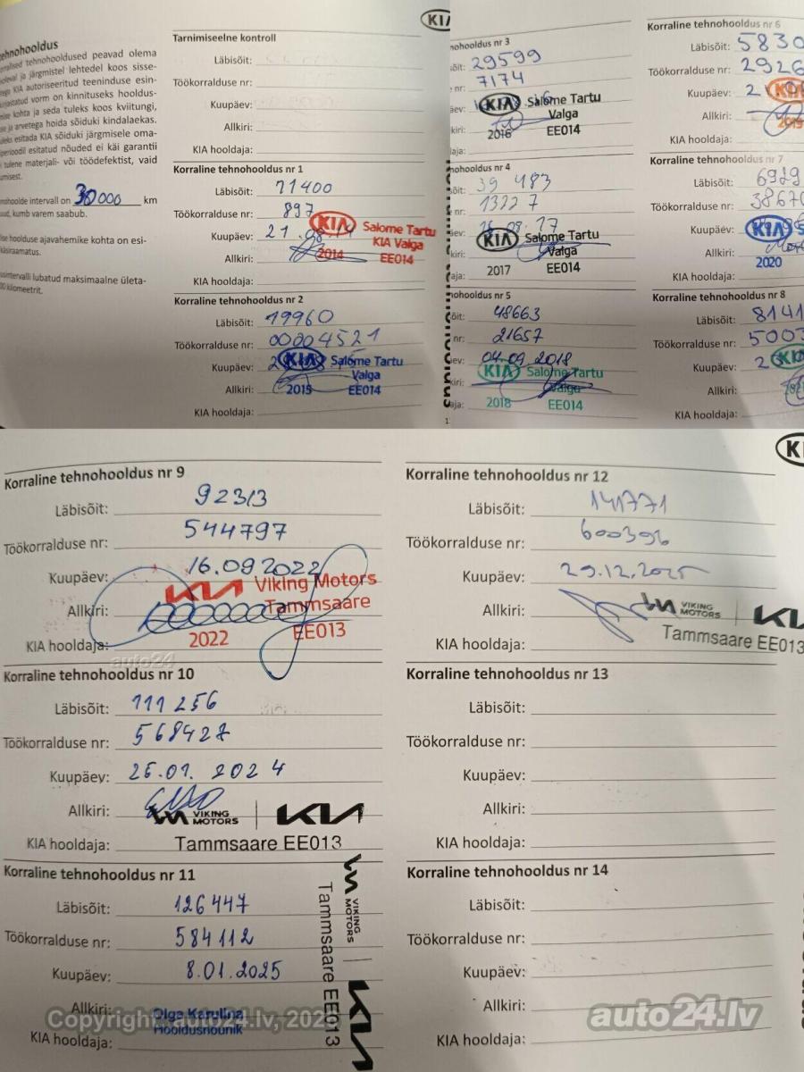Серый Киа Рио 2013 в Таллин, объемом двигателя 1.40 л и пробегом 143 тыс. км за 4495 €, фото 24 на AUTOMOTO.COM.LV