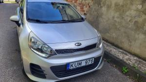 Grey Kia Rio 2015 in Vilnius, with an engine capacity of 1.12 L and mileage of 174 thousand km for 2150 €, photo 6 on AUTOMOTO.COM.LV