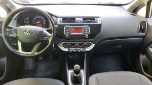 Grey Kia Rio 2015 in Vilnius, with an engine capacity of 1.12 L and mileage of 174 thousand km for 2150 €, photo 12 on AUTOMOTO.COM.LV