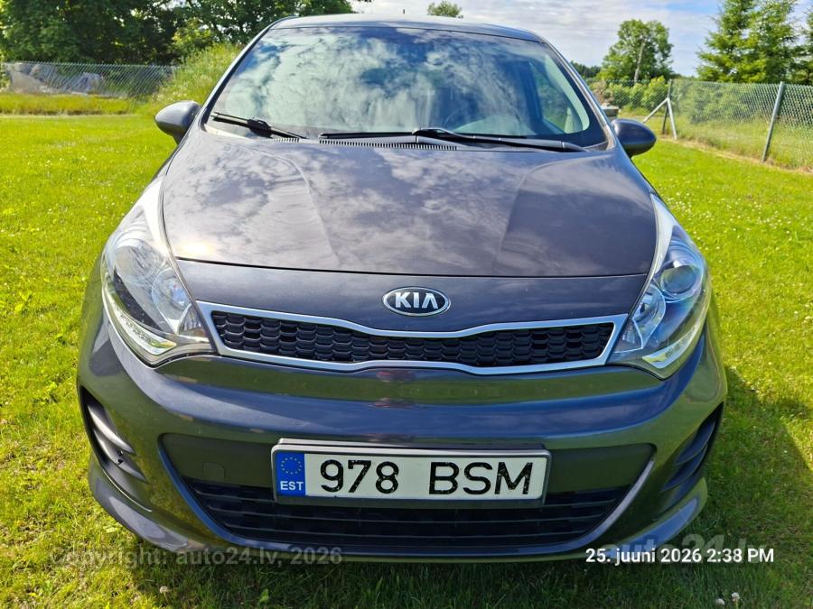 Grey Kia Rio 2016 in Tallinn, with an engine capacity of 1.20 L and mileage of 75 thousand km for 5000 €, photo 1 on AUTOMOTO.COM.LV