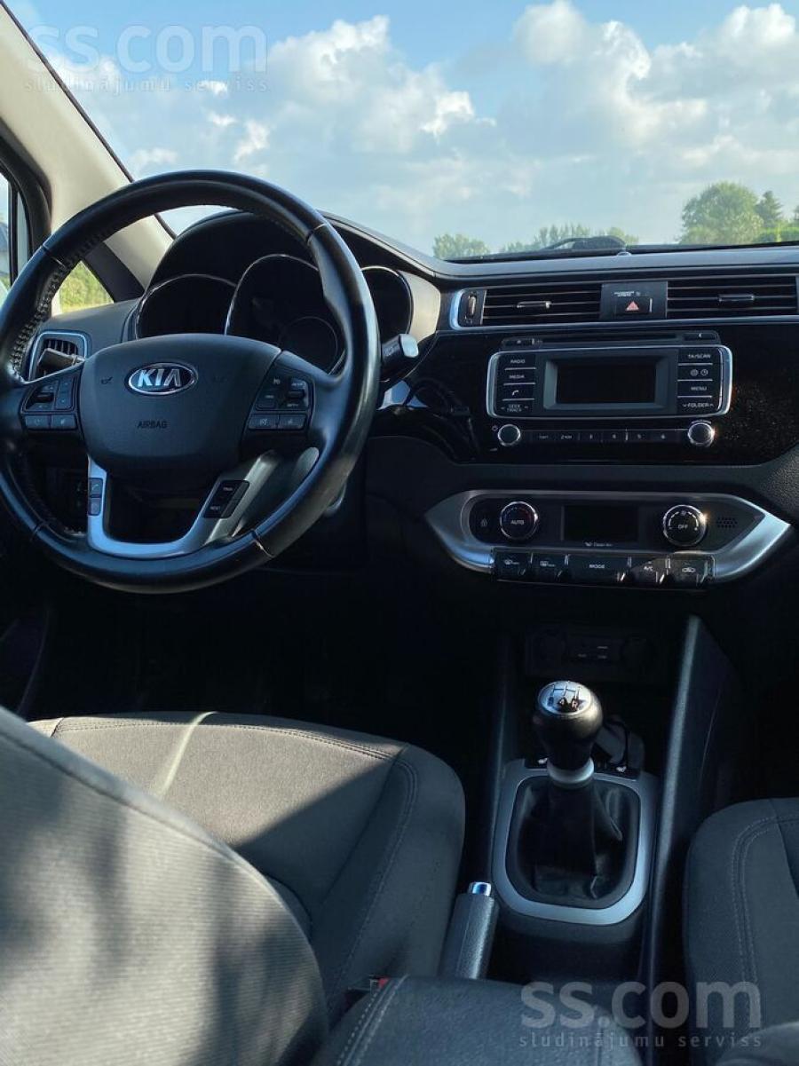Pelēks Kia Rio 2016 Rīga, ar dzinēja tilpumu 1.20 L un nobraukumu 100 tūkst. km par 4900 €, foto 6 vietnē AUTOMOTO.COM.LV